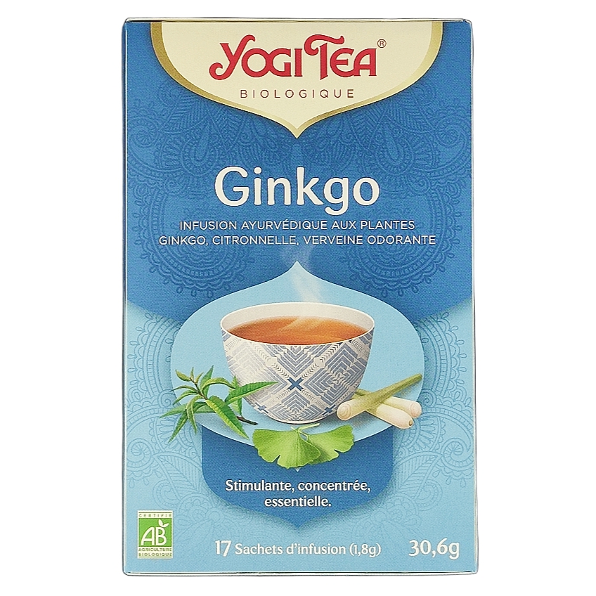 Infusion Ginkgo 17 Sachets Bio - Coopnature